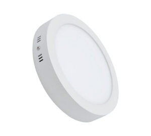 Panel LED Redondo Sobrepuesto 18 watt IP20 Frío o Cálido (160 watt ...