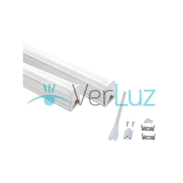 Tubo T5 LED Base Incorporada 18 watt 120 cm Aluminio Policarbonato ...