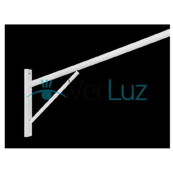 Brazo Soporte 1 metro Diámetro 4 cm para Luminaria Vial LED - VerLuz Pro