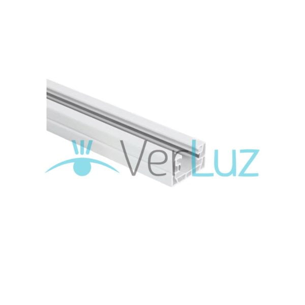 Riel Energizado Monofásico 1 Metro Blanco - VerLuz Pro