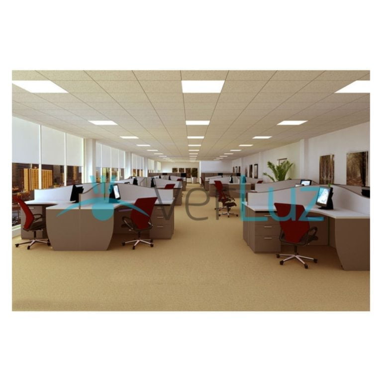 Panel LED Dimeable 60x60 cm 40 watt Cuadrado Embutido IP40 Frío Neutro ...