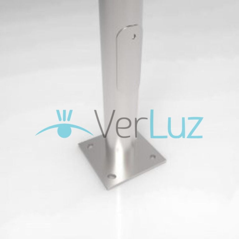 Poste Armable y Canastillo 6 metros para Luminaria Vial y Pagoda LED ...