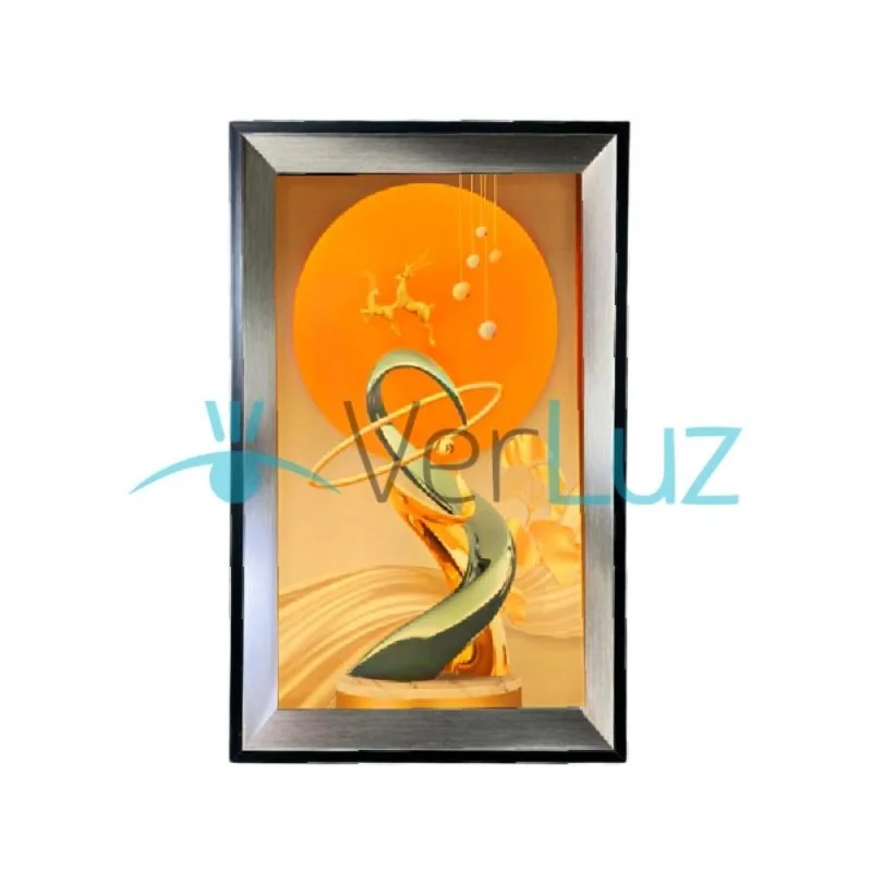 Cuadro Luminoso LED Arte Moderno Frío, Neutro o Cálido - VerLuz Pro