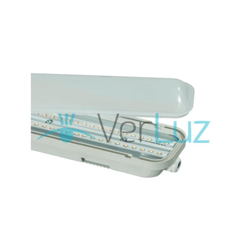 Equipo Estanco LED Cinta 40w Frío, Neutro o Cálido IP65 (440w) - VerLuz Pro