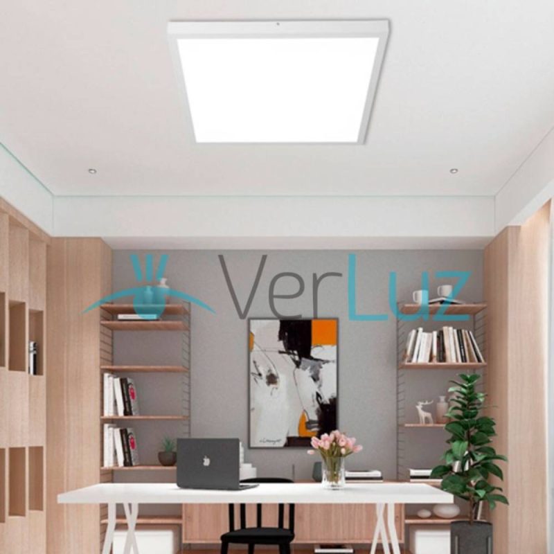 Panel LED Sobrepuesto 120x60 cm 70 watt IP20 Luz Fría (700w) - VerLuz Pro