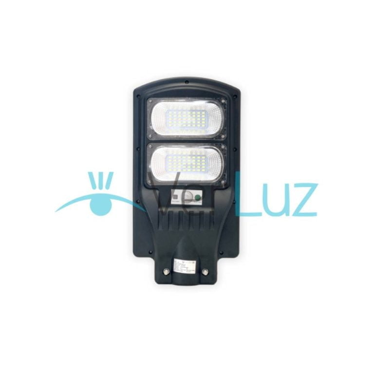 Luminaria Vial LED SMD Solar 100 watt Luz Sensor IP65 Fría (100w ...