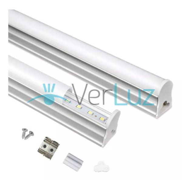 Tubo T5 LED Base Incorporada 5 watt 30 cm Aluminio Policarbonato IP20 ...