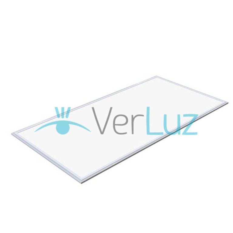 Panel LED Slim 120x60 cm 80 watt Rectangular Embutido IP44 Luz Fría ...
