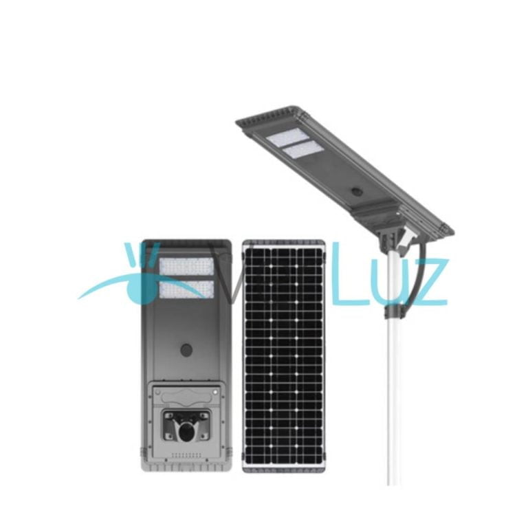 Luminaria Vial Solar LED DS43 40 watt Luz Fija y Sensor IP65 Cálida ...